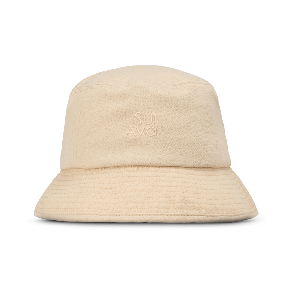 Mariah Buckethat - Lightweight and stylish bucket hat in cream cotton ...