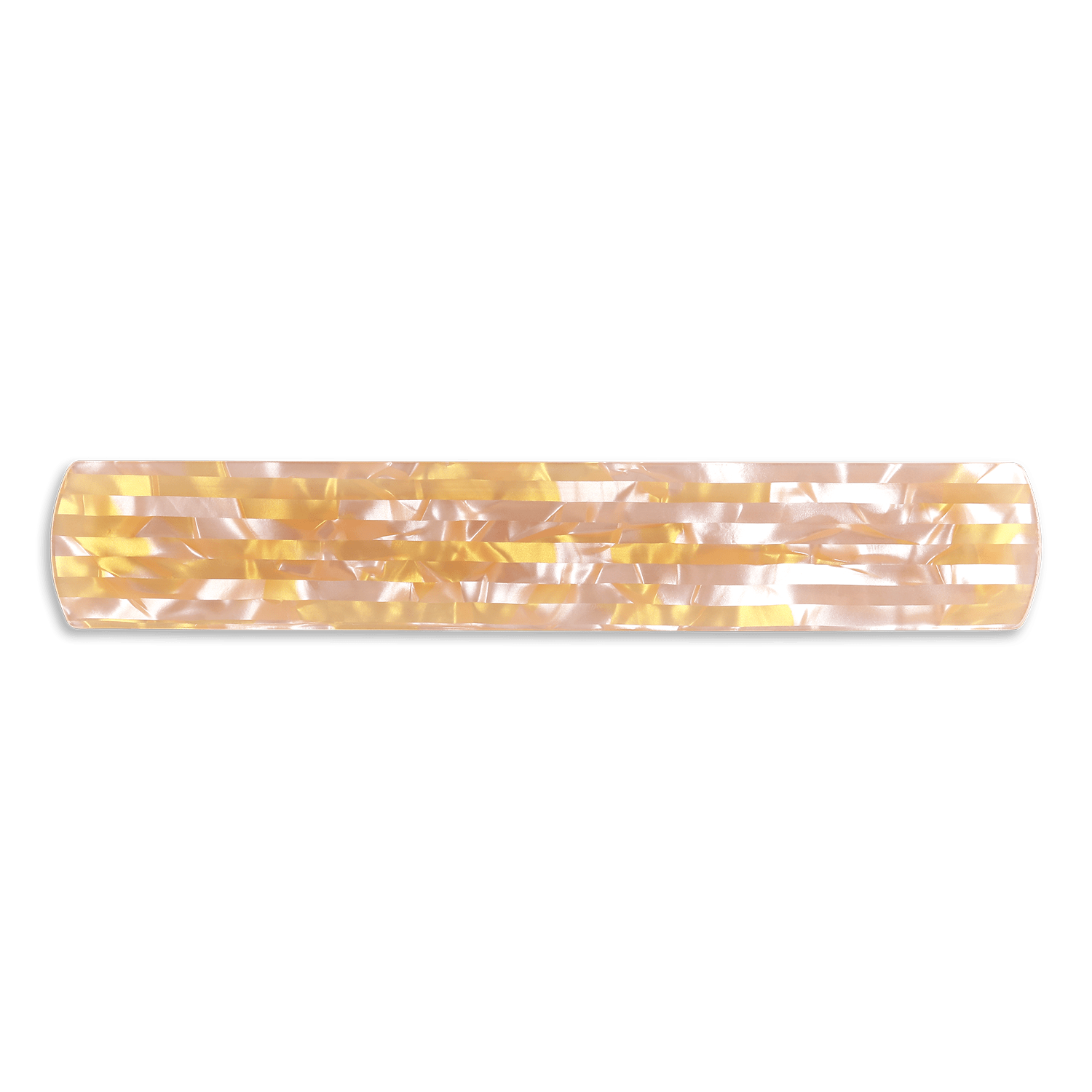Vacanza Clip - Orange hair clip with mother-of-pearl effect – SUI AVA